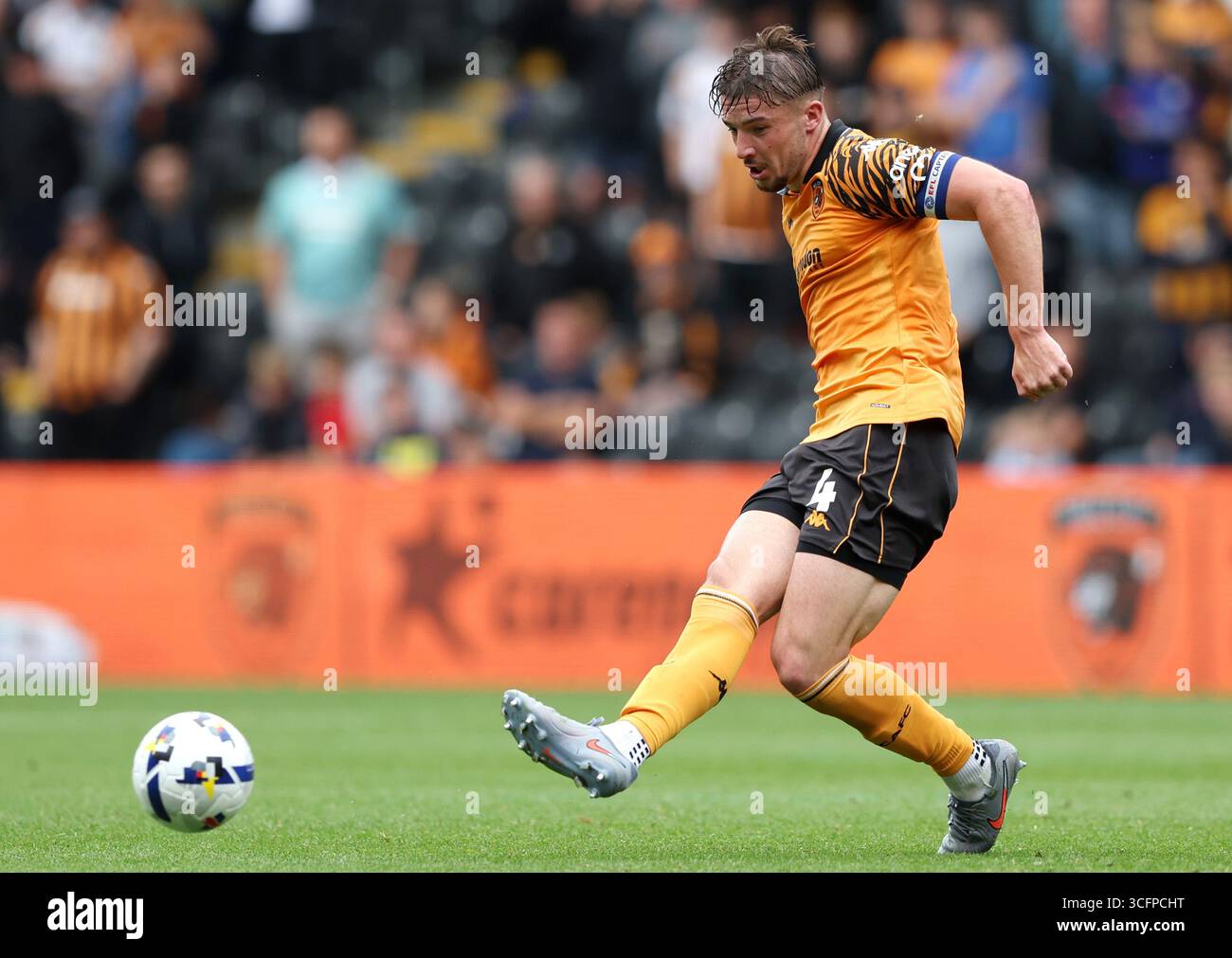 Hull City's Charlie Hughes during the Sky Bet Championship match at the ...