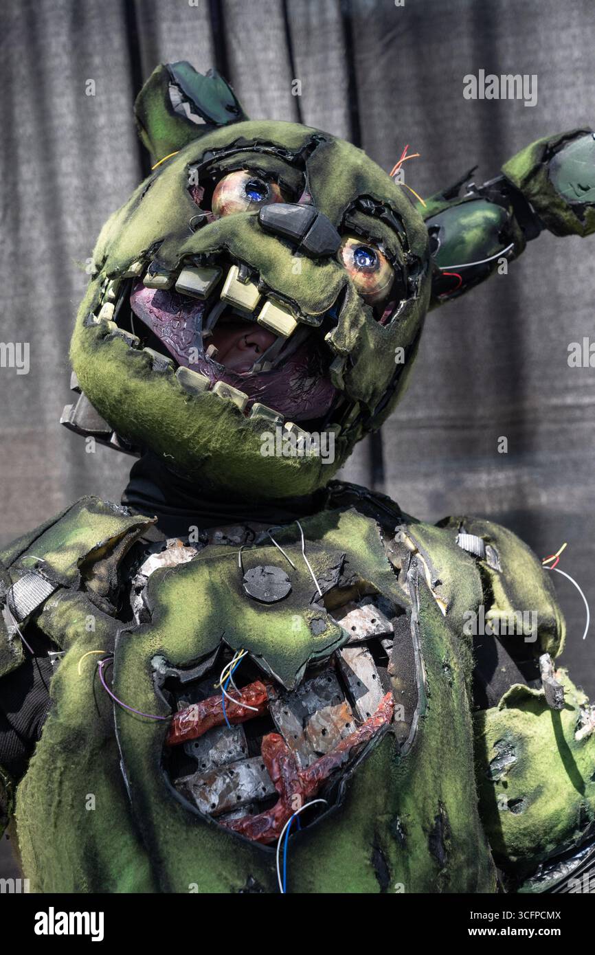 Cosplayers attend Anime NYC day 3 at Jacob Javits Center in New York ...