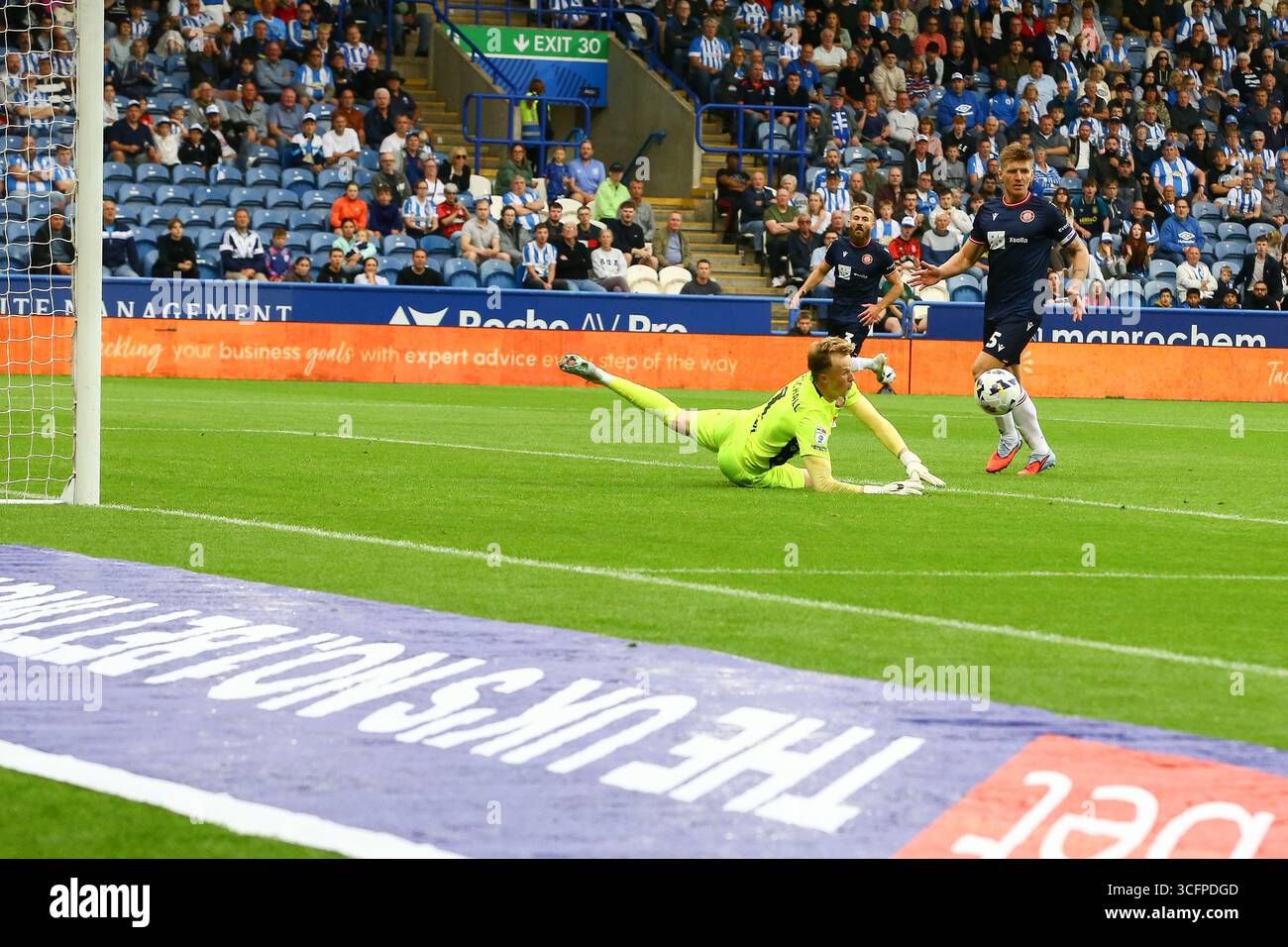 Accu Stadium, Huddersfield, England - 23rd August 2025 Filip Marschall ...