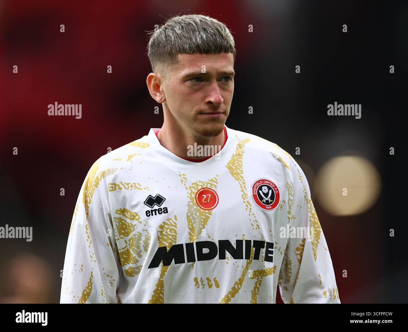 Sheffield, England, 23rd August 2025. Louie Barry of Sheffield United ...