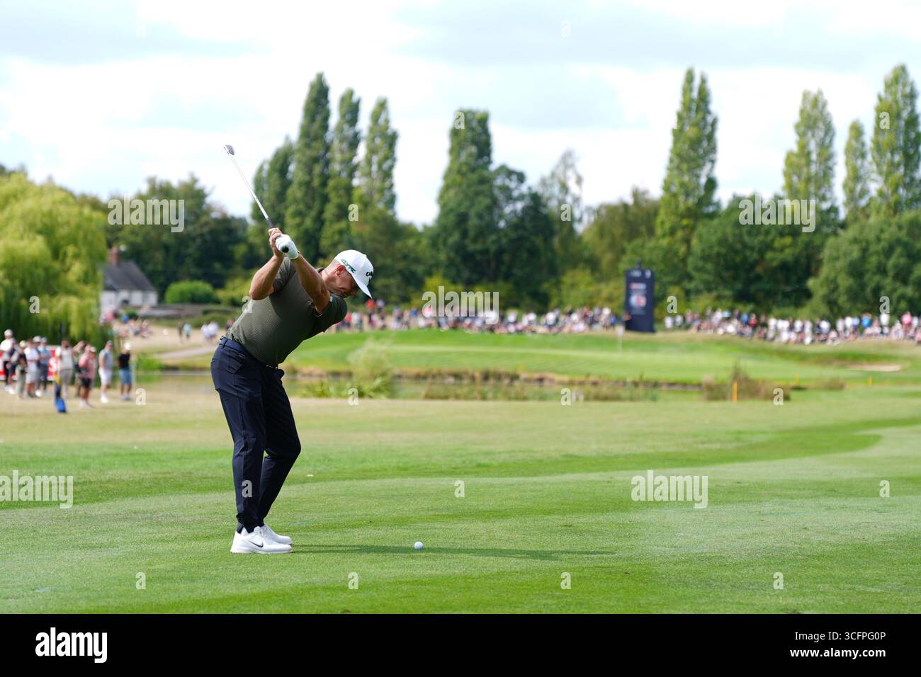 Sweden's Alex Noren during day four of the Betfred British Masters 2025 ...