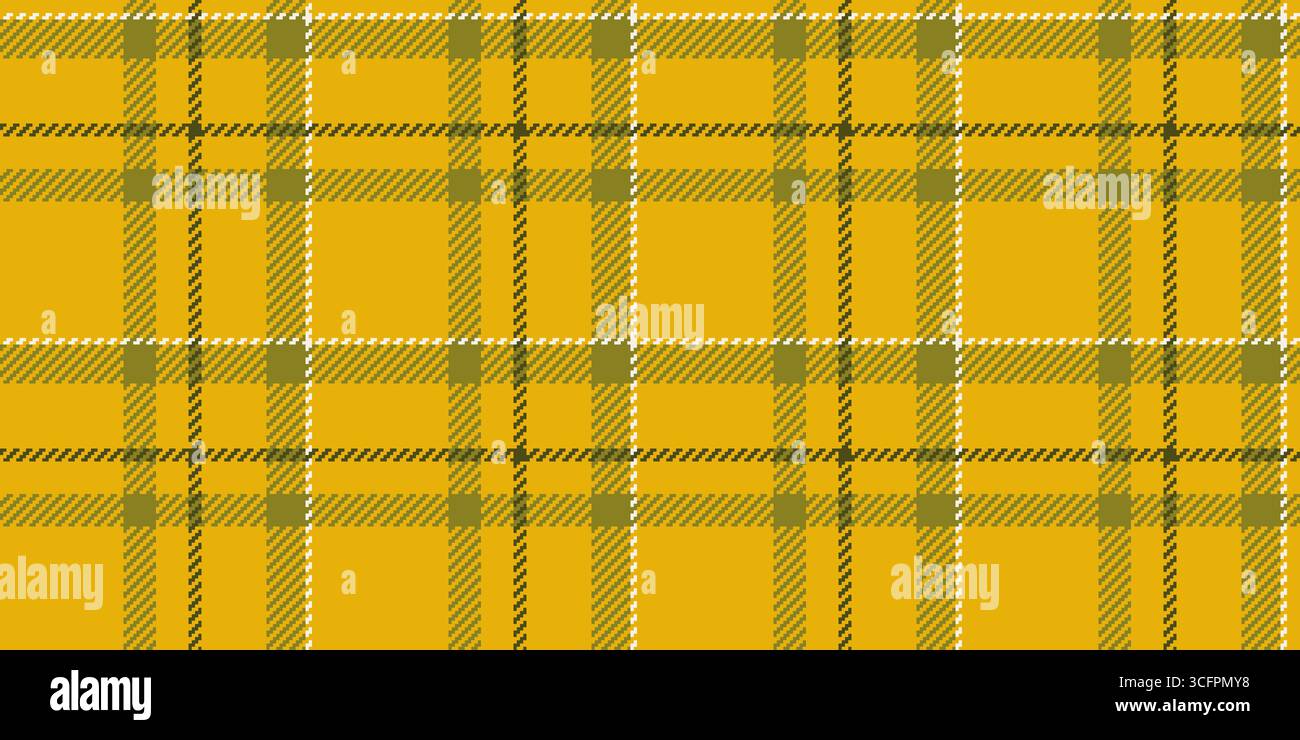 Vibrant yellow plaid pattern Stock Vector Images - Alamy