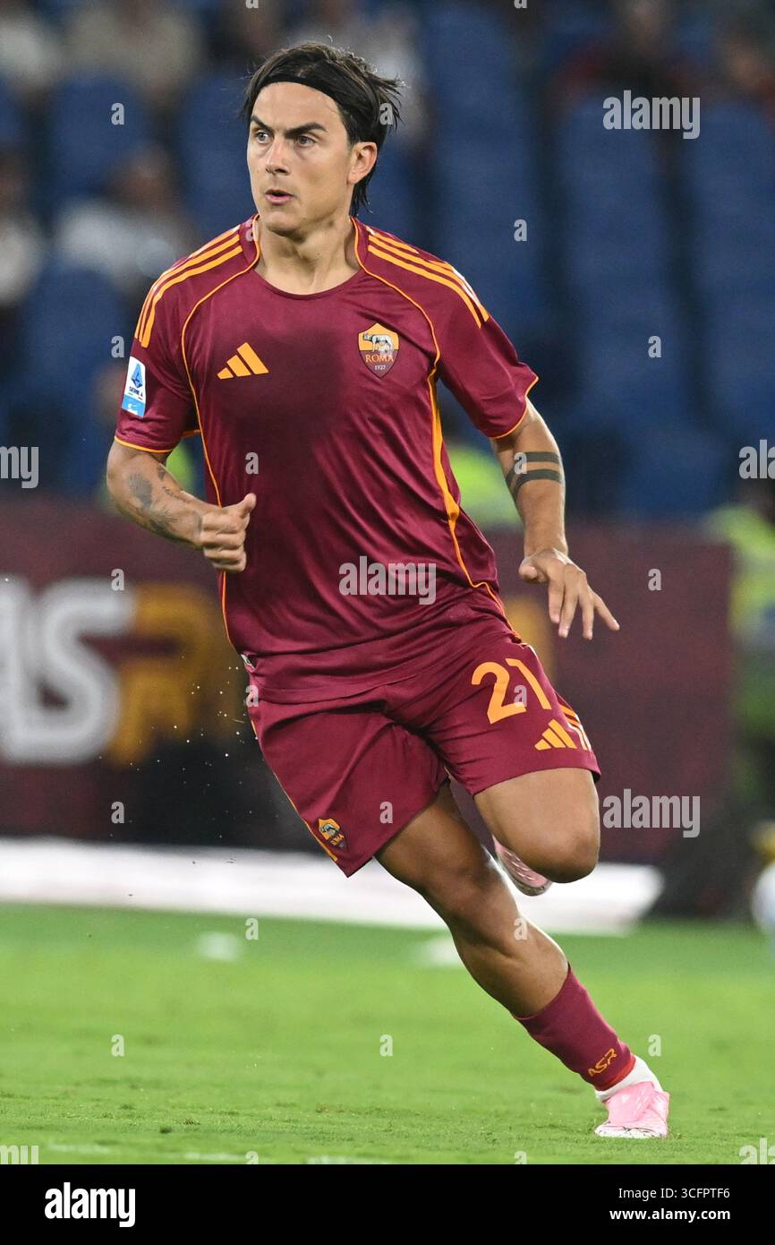 Paulo Dibala of AS Roma during the Serie A match between AS Roma vs ...