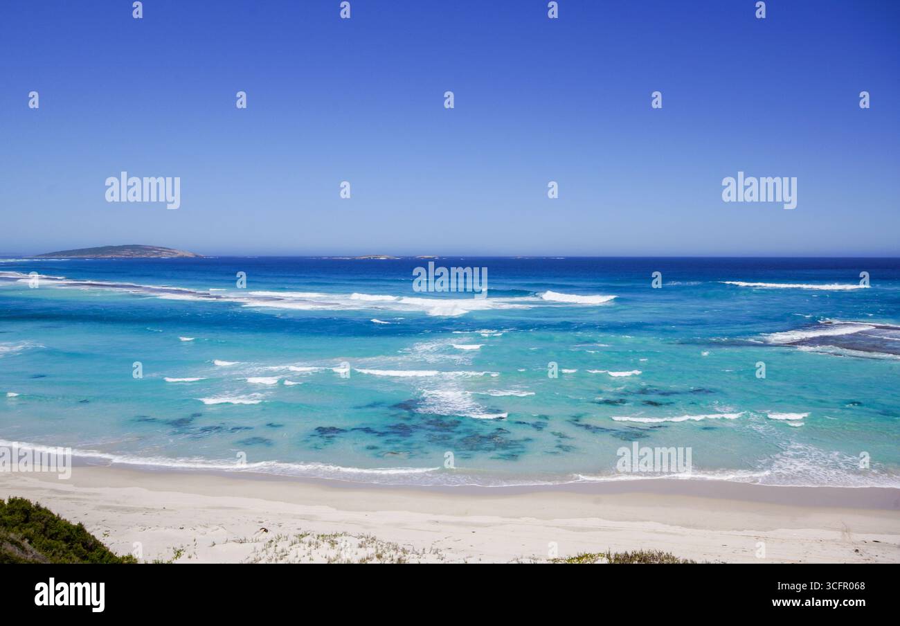 9 mile beach, Indian Ocean coastline near Esperance, Western Australia ...