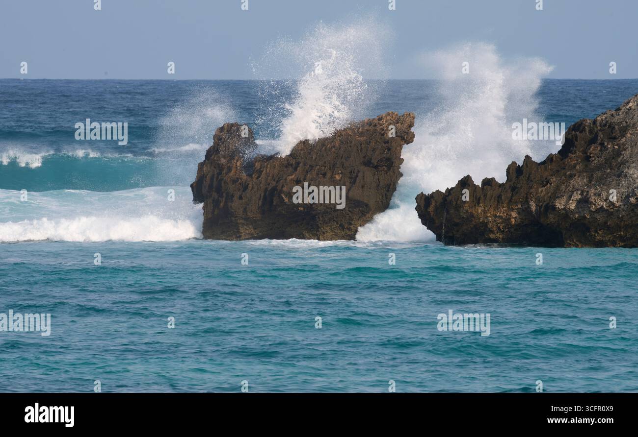 Powerful Surf and Vibrant Waters – Watamu Beach, Kenya Stock Photo - Alamy