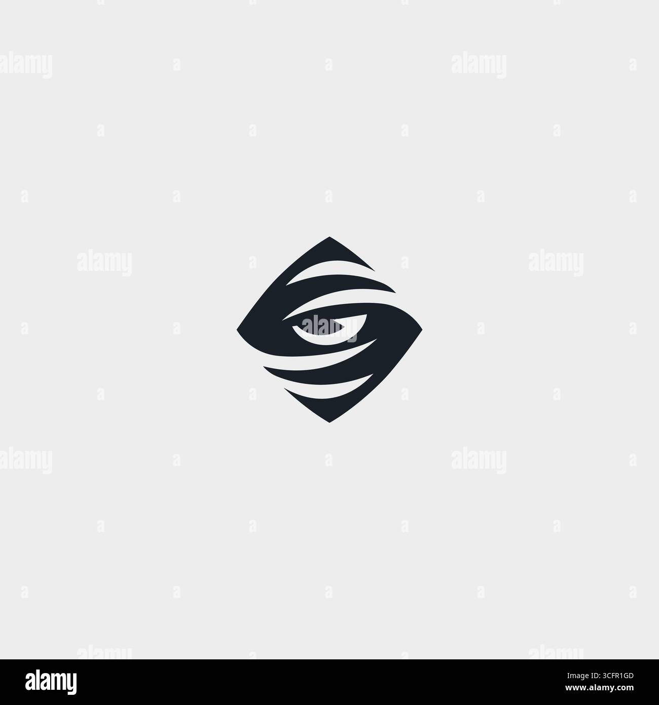 Futuristic eye logo Stock Vector Images - Alamy