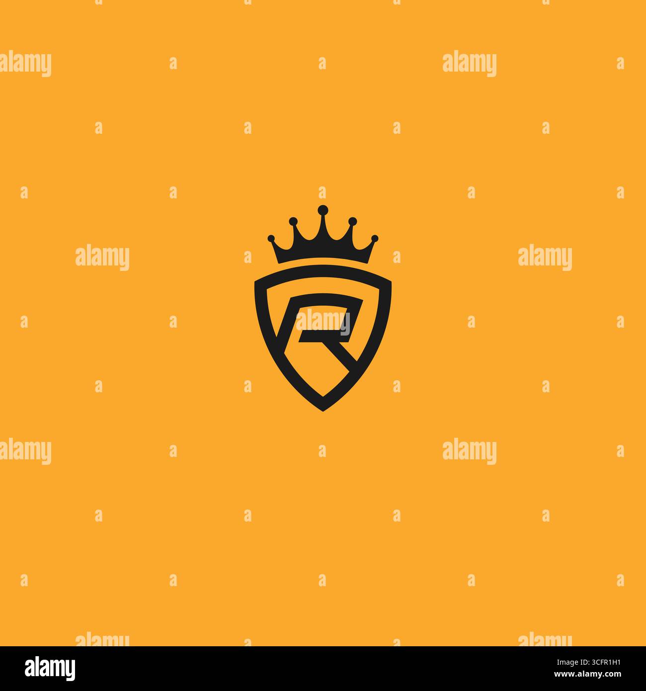 Royal crown r Stock Vector Images - Alamy
