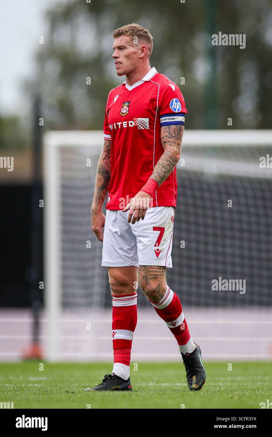 Wrexham midfielder James McClean (7) during the Wrexham AFC v Sheffield ...