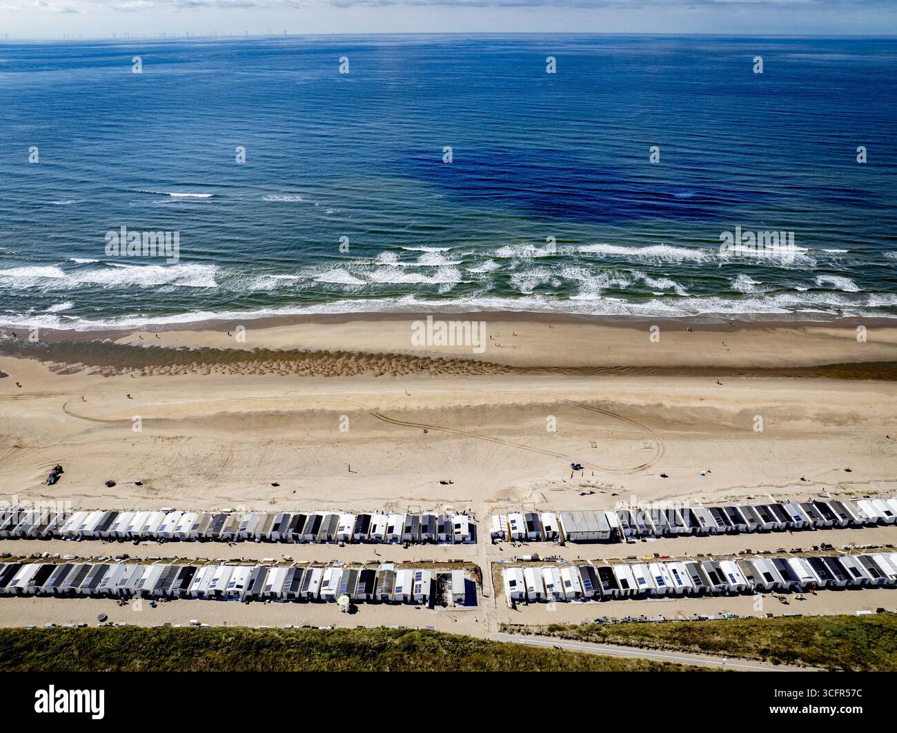 ZANDVOORT - Beach houses on the beach during the summer of 2025 ANP ...