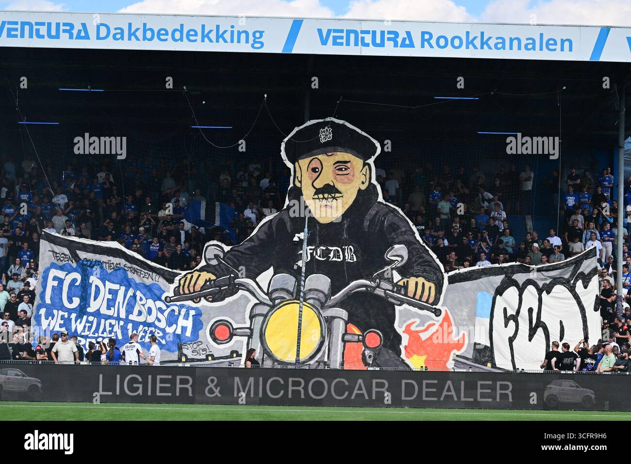 DEN BOSCH , 24-08-2025 , de Vliert stadium , season 2025 / 2026 , Dutch ...