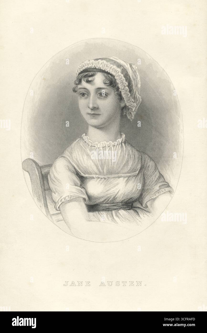 Jane austen portrait hi-res stock photography and images - Alamy