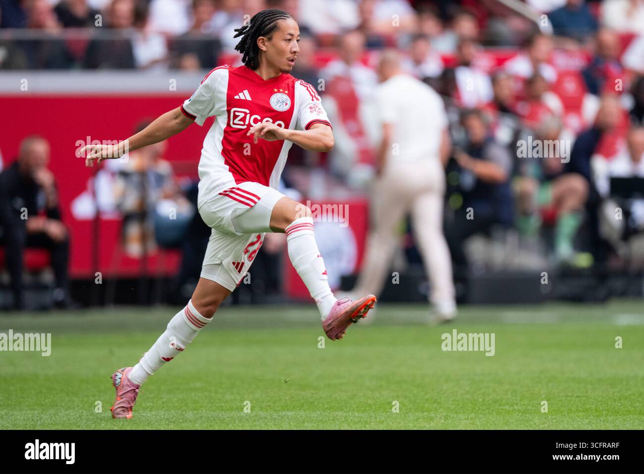AMSTERDAM, 23-08-2025, Johan Cruijff ArenA , season 2025 / 2026 , Dutch Eredivisie Football ...