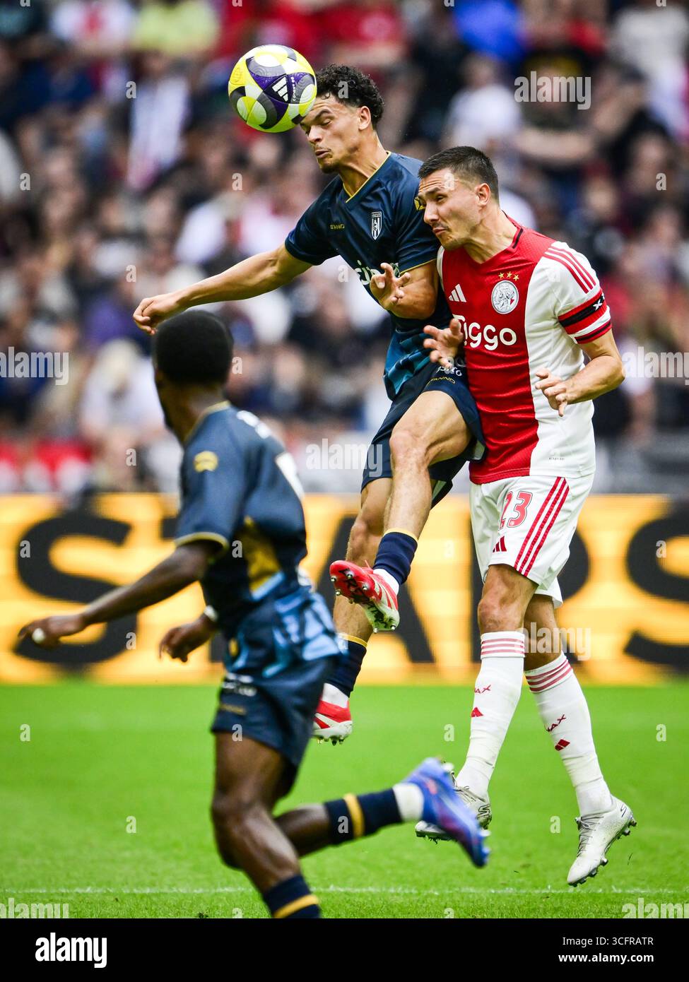AMSTERDAM – (l-r) Tristan van Gilst of Heracles Almelo, Steven Berghuis ...