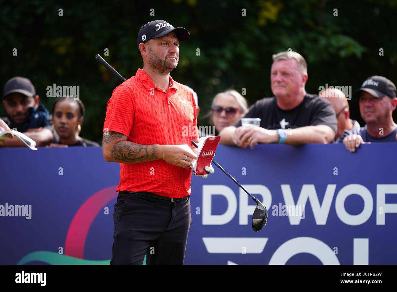 England's Andy Sullivan during day four of the Betfred British Masters ...