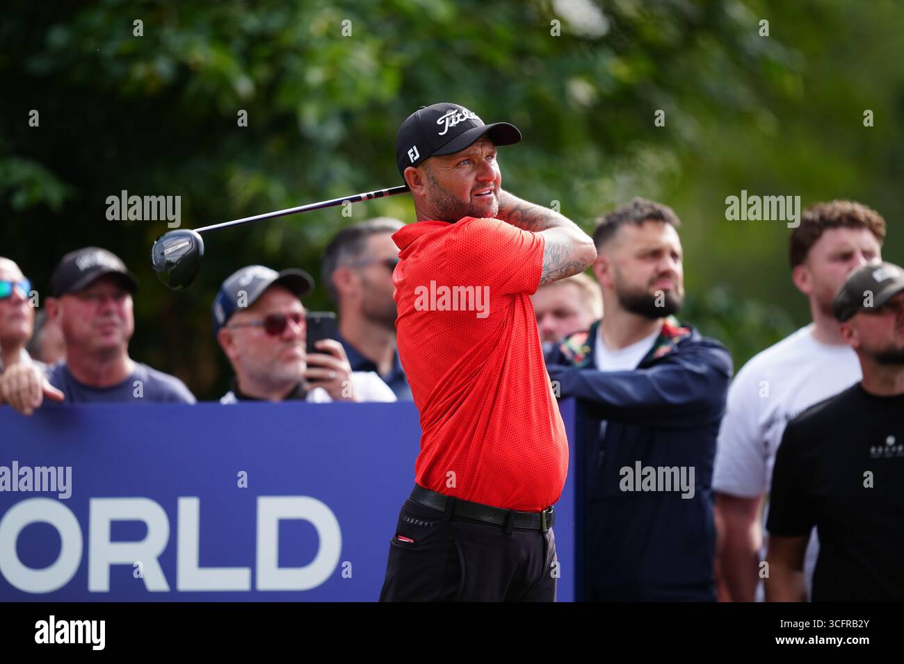 England's Andy Sullivan during day four of the Betfred British Masters ...