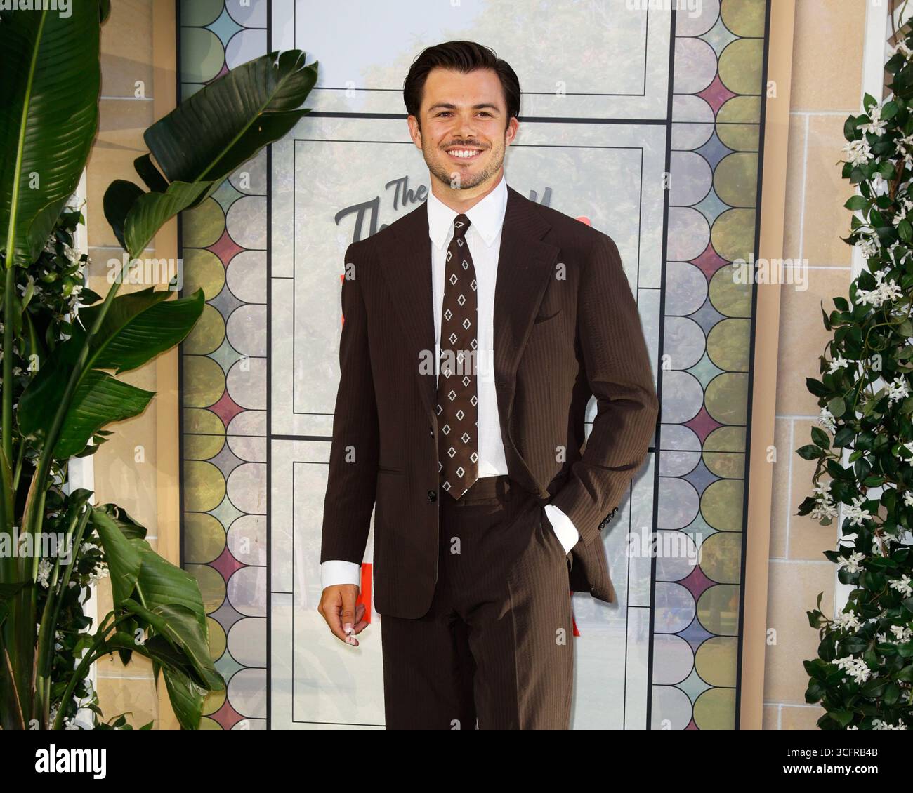 Jack Edwards attends the UK Premiere of 'The Thursday Murder Club' held ...