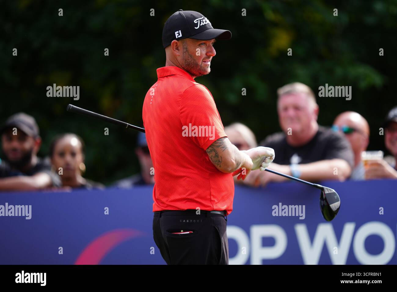 England's Andy Sullivan during day four of the Betfred British Masters ...
