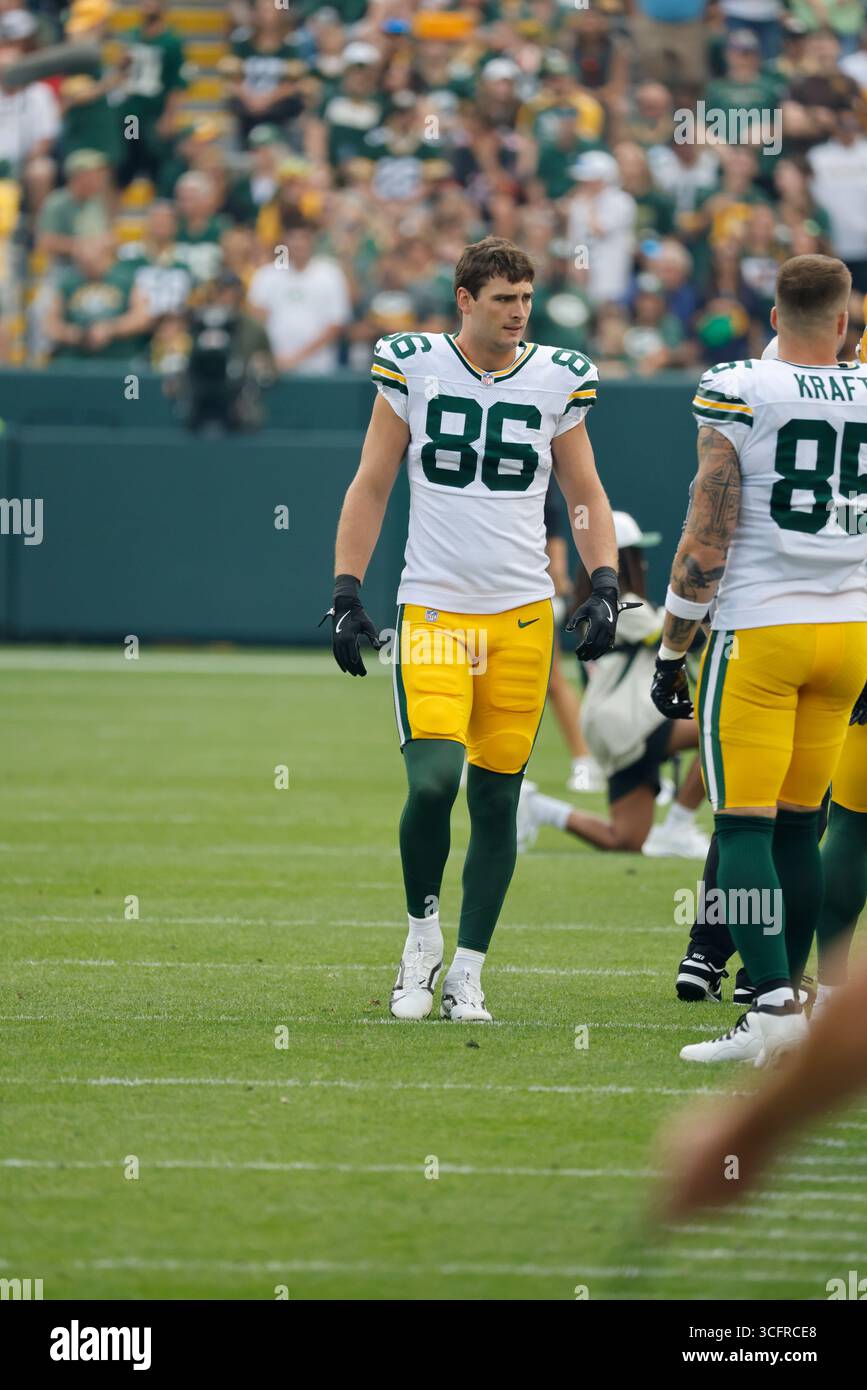 Green Bay Packers tight end John FitzPatrick during the first half of a ...