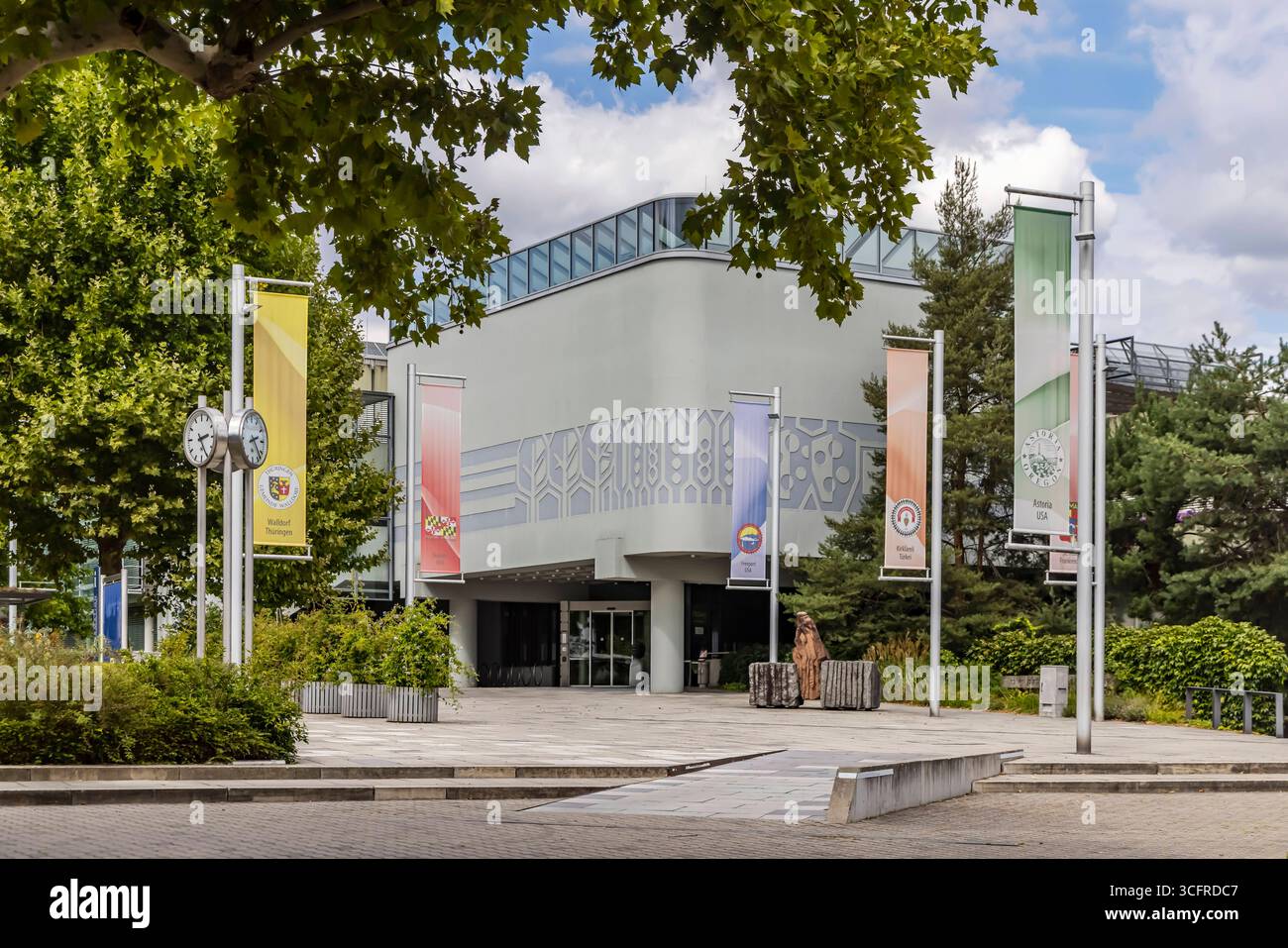 Rathaus der Stadt Walldorf im Rhein-Neckar-Kreis. // 23.08.2025 ...