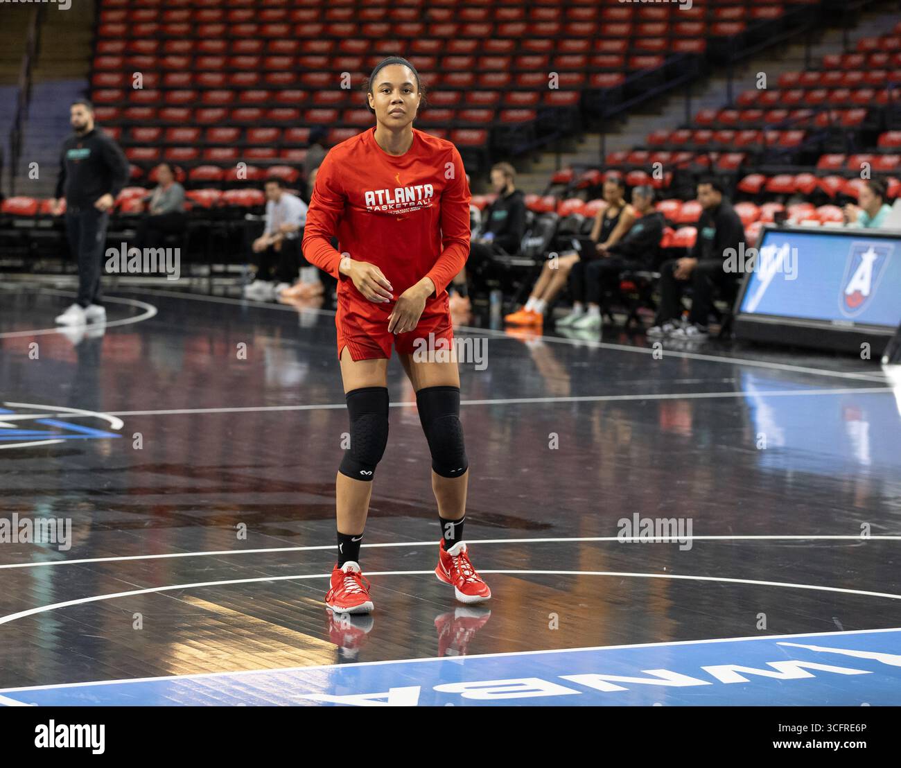 New York Liberty take on Nia Coffey #12 and the Atlanta Dream at ...