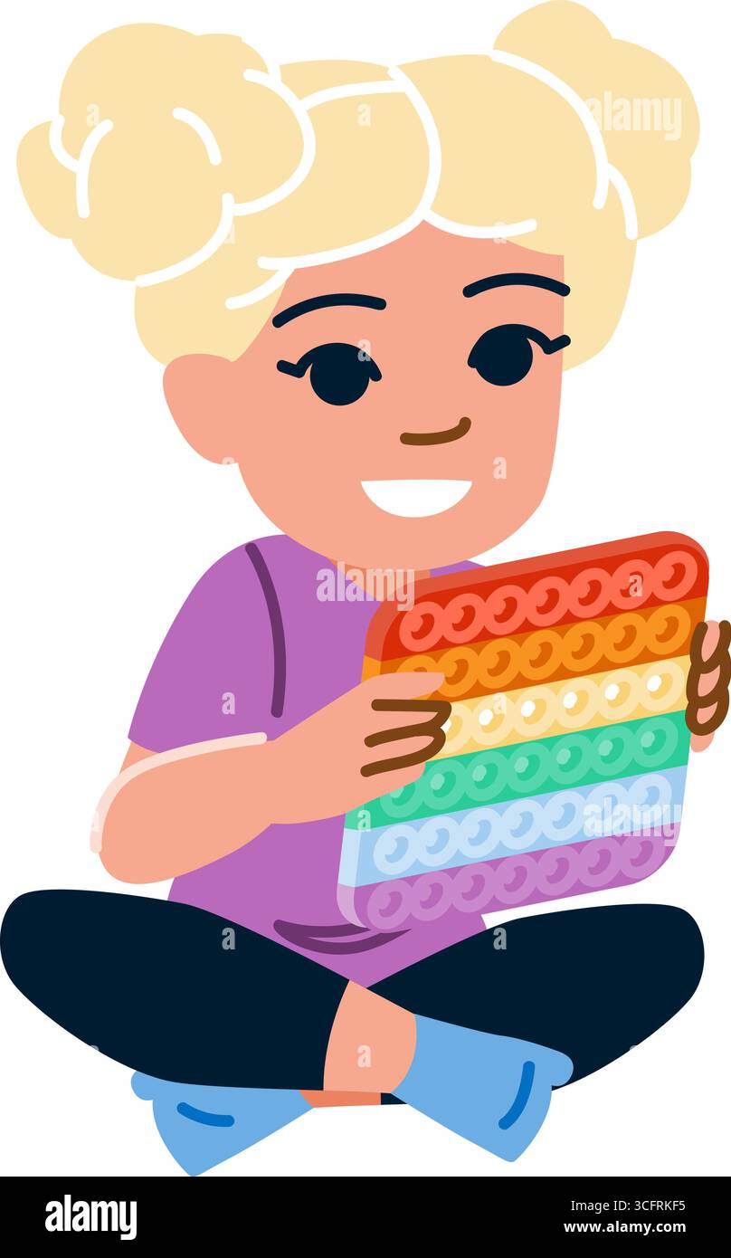 Calming anxiety Stock Vector Images - Alamy