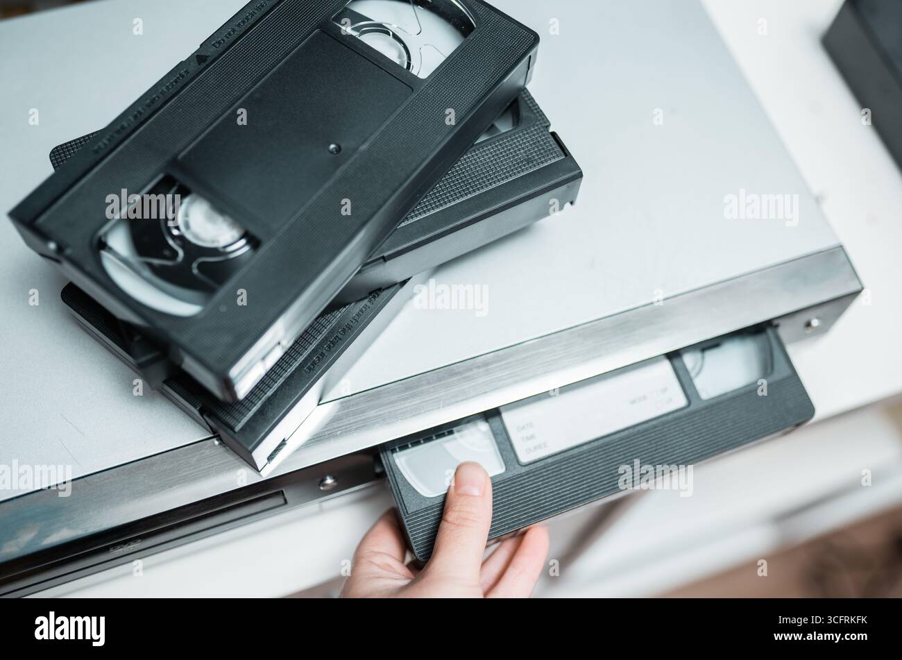 1990s vhs tape player hi-res stock photography and images - Alamy