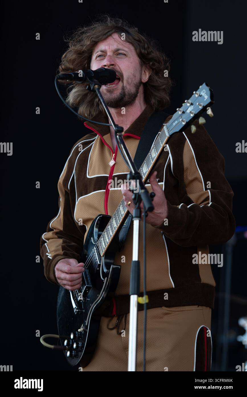 The Zutons perform on the Common Stage at Victorious Festival in ...