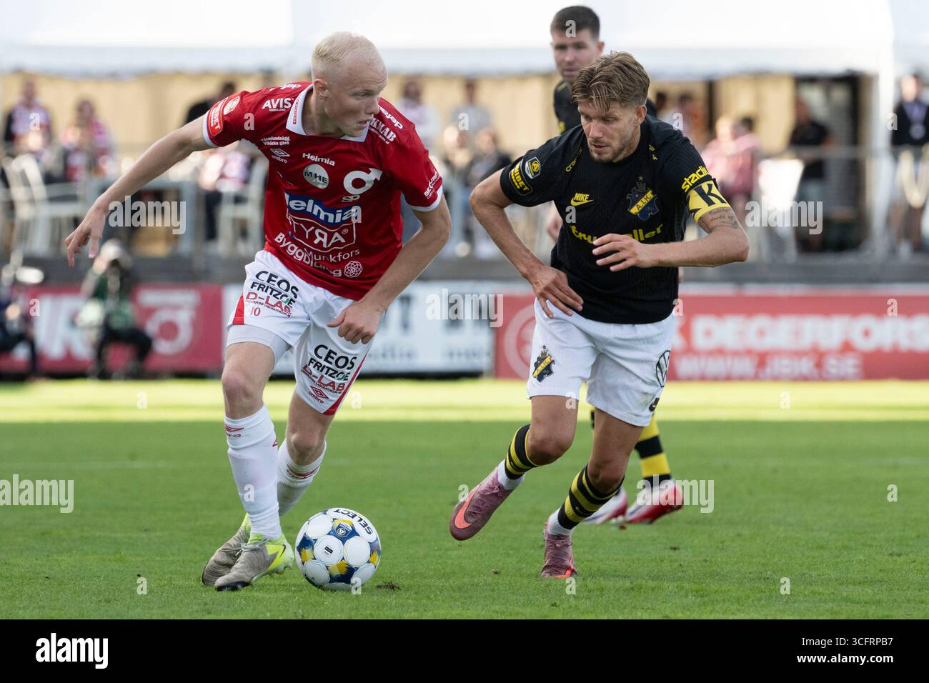 DEGERFORS, SVERIGE 20250824Degerfors Marcus Rafferty under lördagens ...