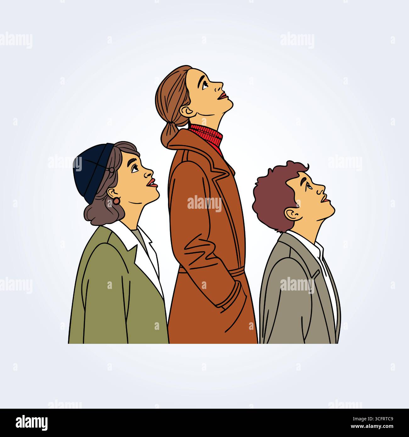 People looking our Stock Vector Images - Alamy