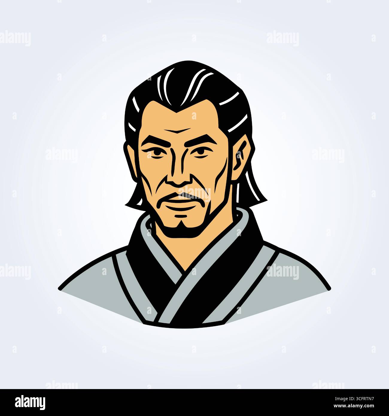 Asian male in suit Stock Vector Images - Alamy