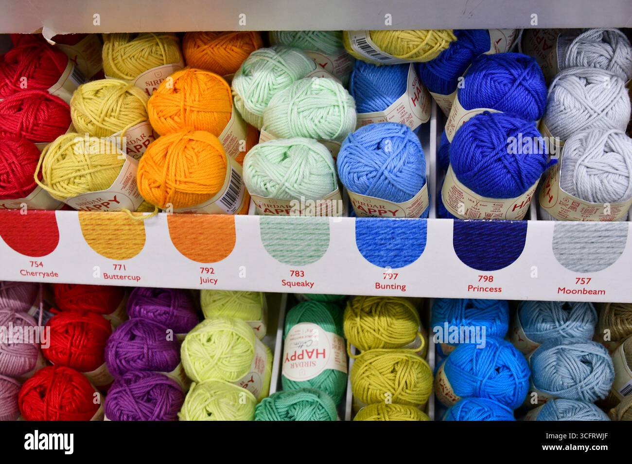 wool in a wool shop Stock Photo - Alamy