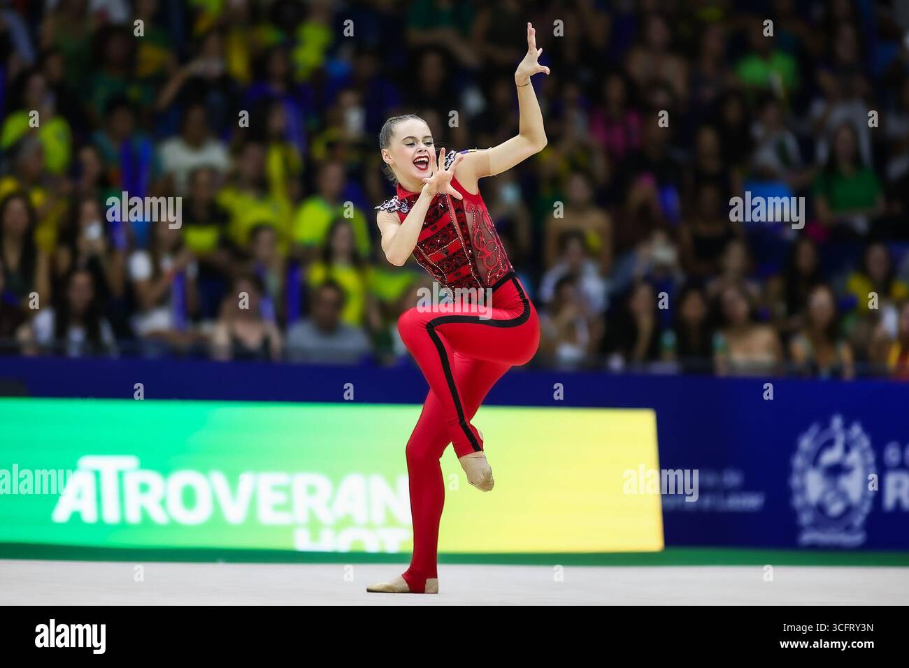 Taisiia Onofriichuk (Ukraine) at apparatus finals; 41st FIG Rhythmic ...