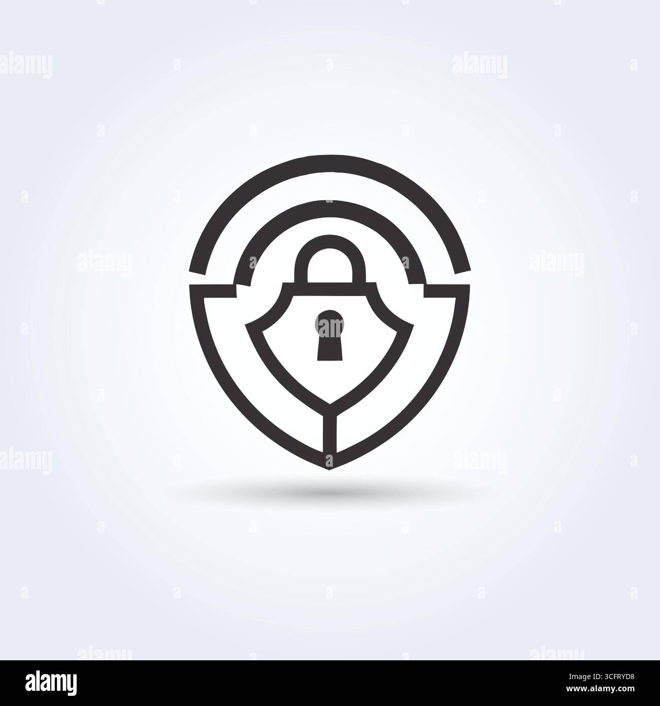 Mobile authentication Stock Vector Images - Alamy