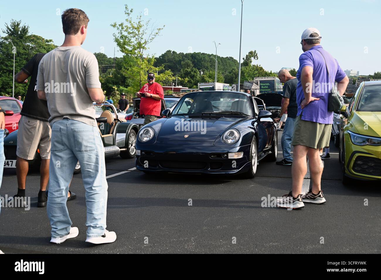 Raleigh, NC, USA, 24th August 2025, Car enthusiasts gather to see the ...