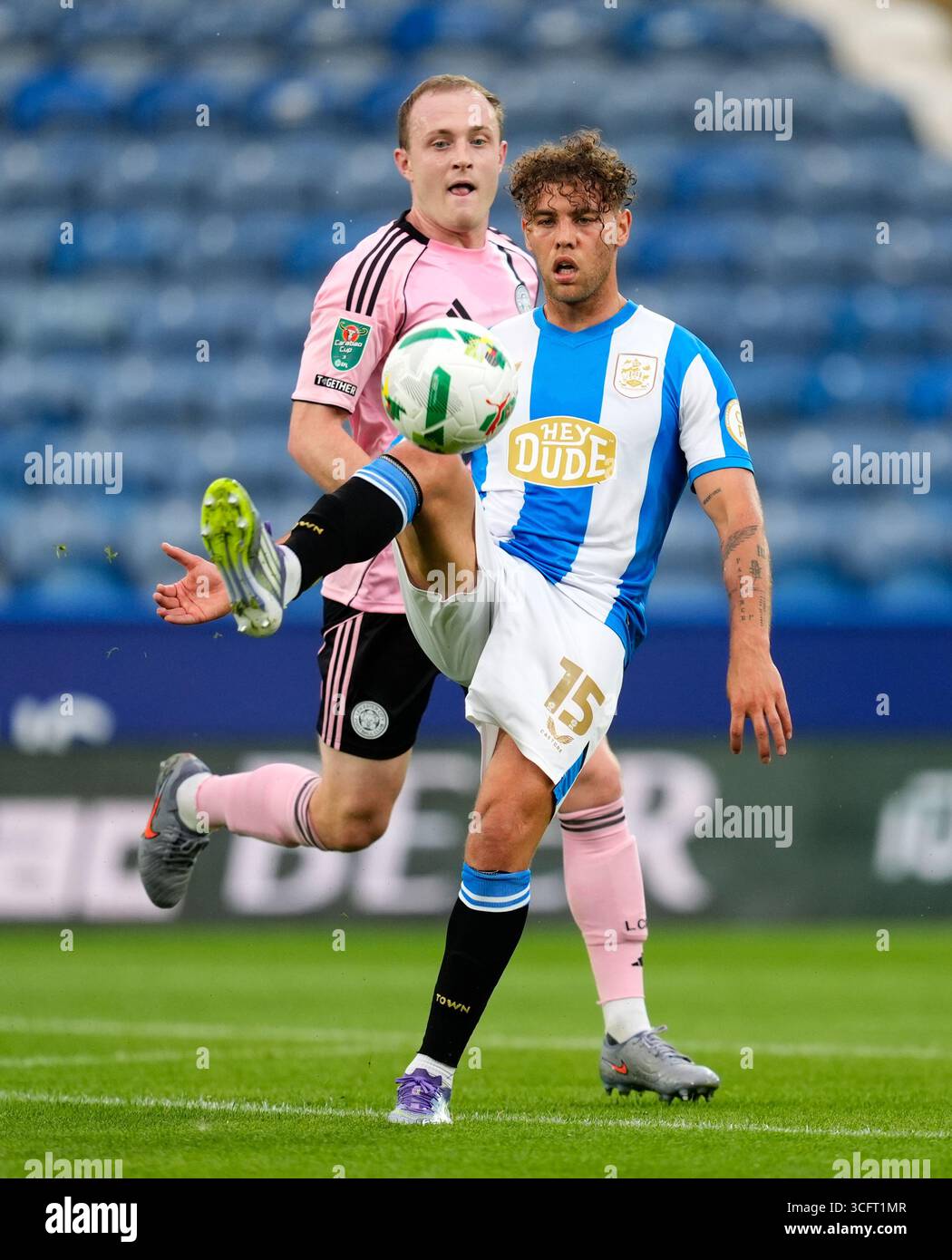 Huddersfield Town's Dion Charles during the Carabao Cup first round ...
