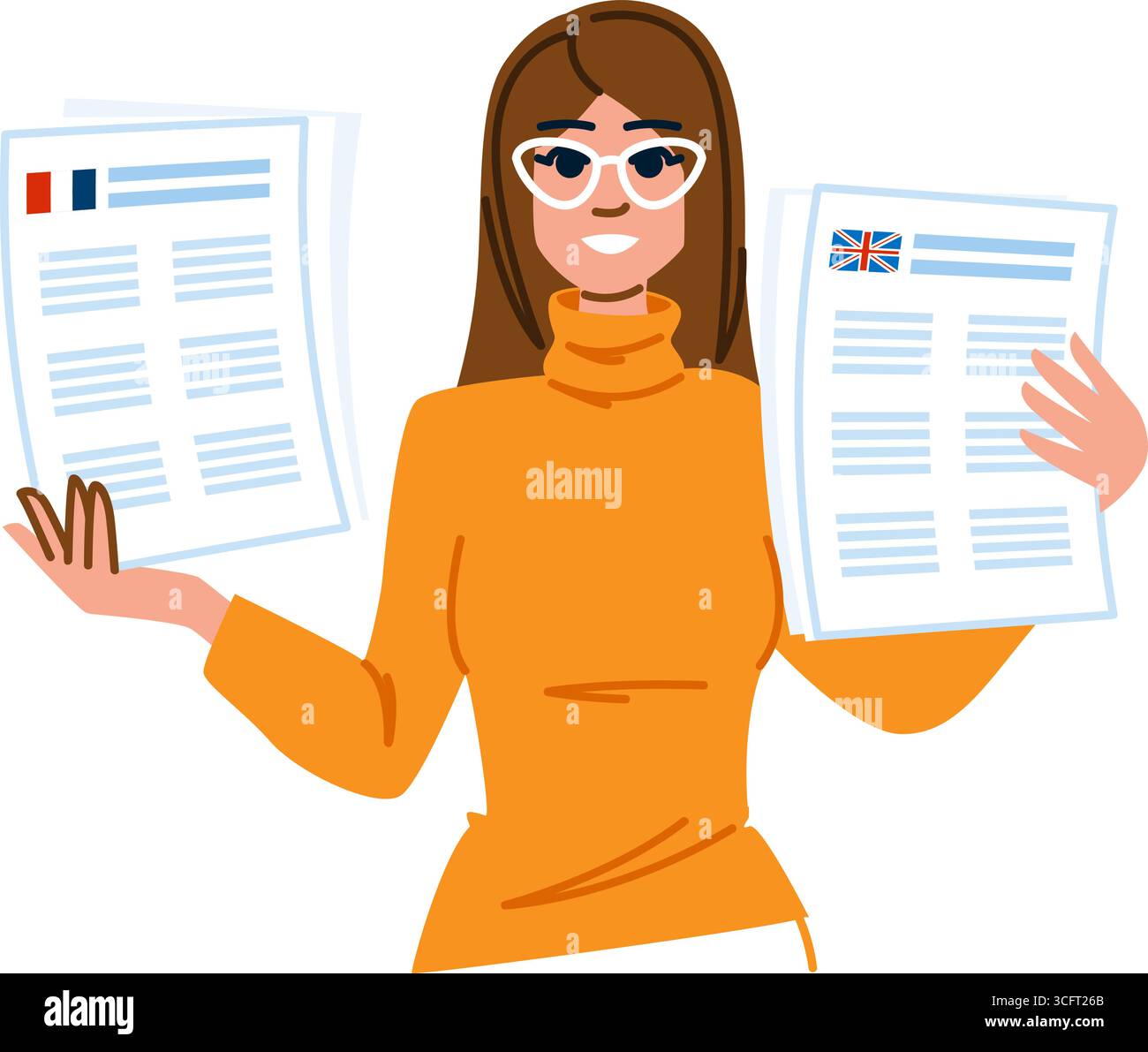 Learning english adult Stock Vector Images - Alamy