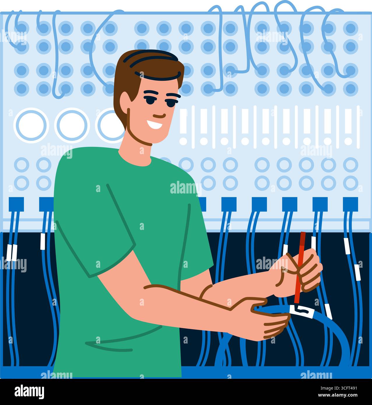 Labeling technology Stock Vector Images - Alamy