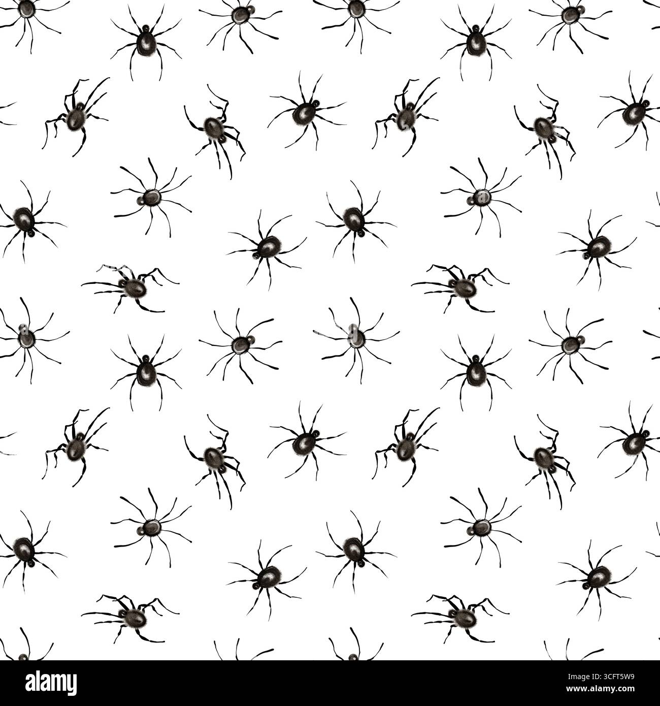 Black white print halloween Cut Out Stock Images & Pictures - Alamy