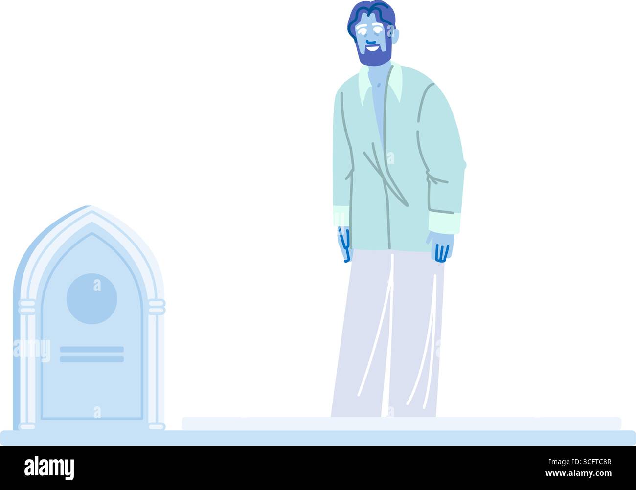 Mourning remembering Stock Vector Images - Alamy