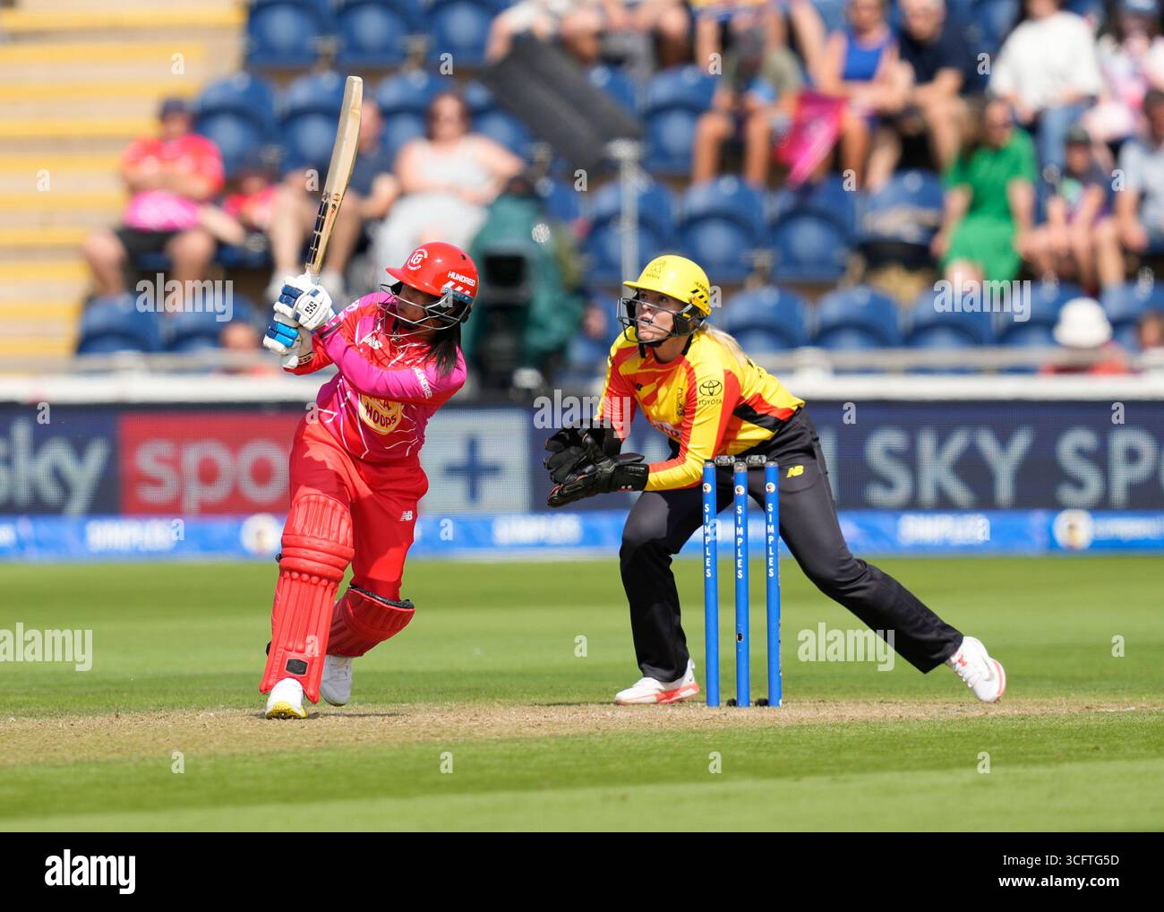 Cardiff,UK, 24 Aug 2025 Shabnim Ismail of Welsh Fire during the The ...