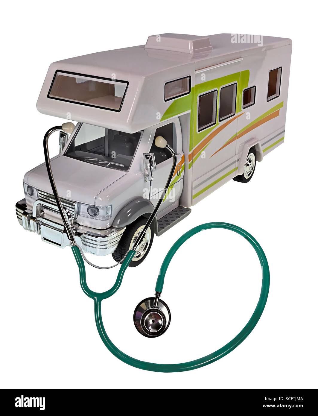 Couple recreational vehicle Cut Out Stock Images & Pictures - Alamy