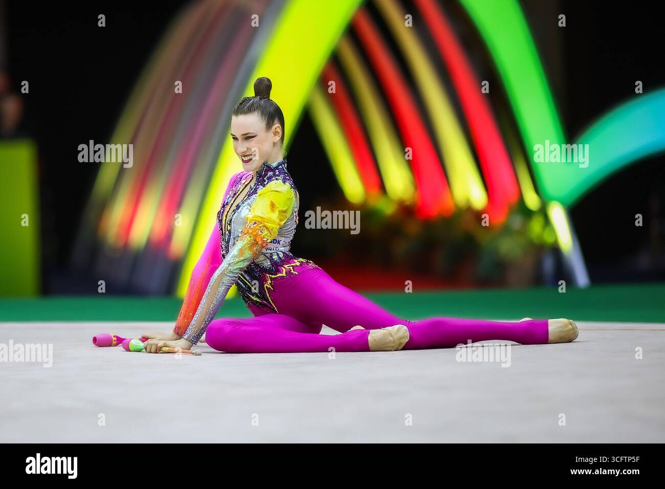 Darja Varfolomeev (Germany) at apparatus finals; 41st FIG Rhythmic ...