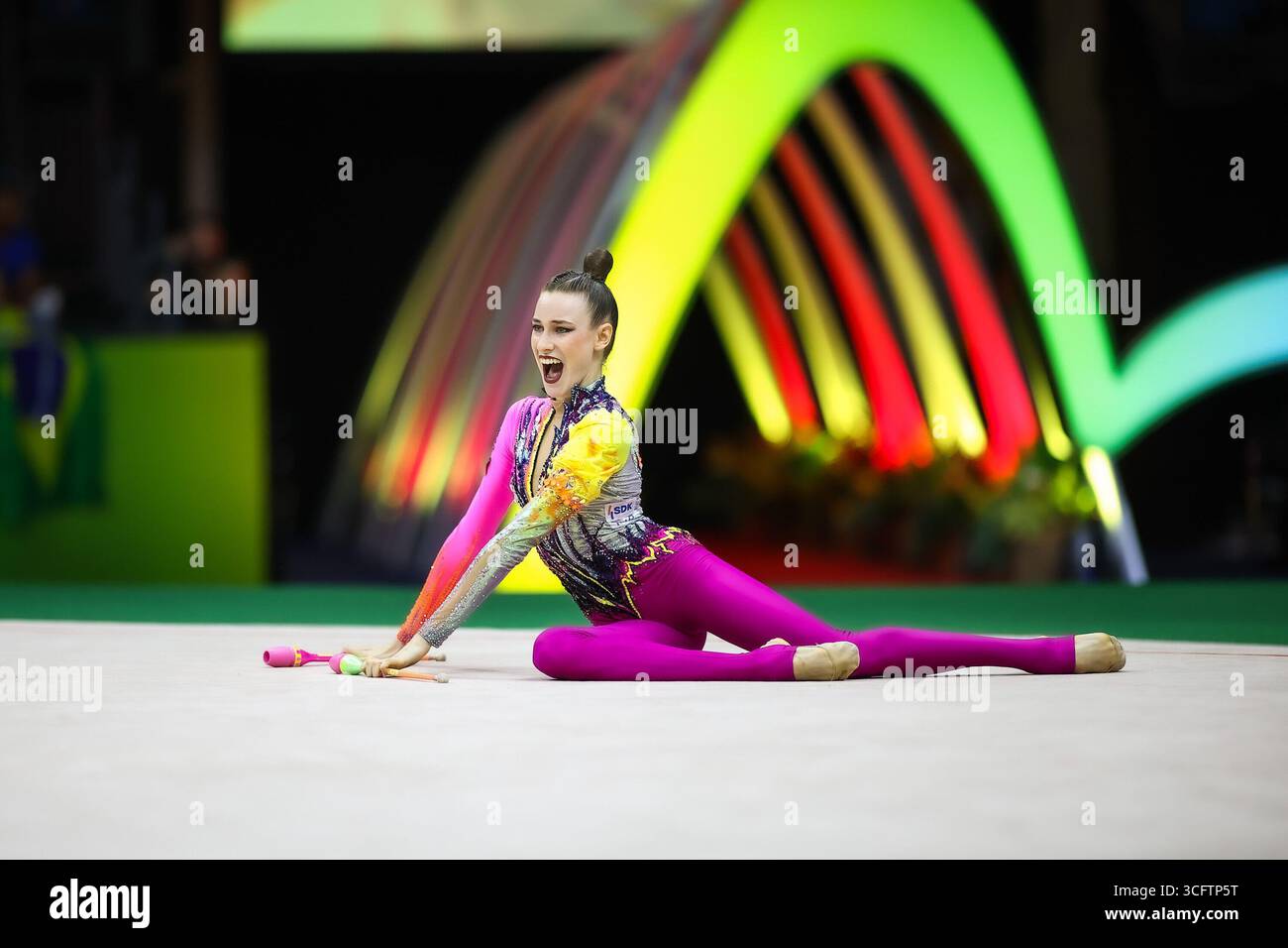 Darja Varfolomeev (Germany) at apparatus finals; 41st FIG Rhythmic ...