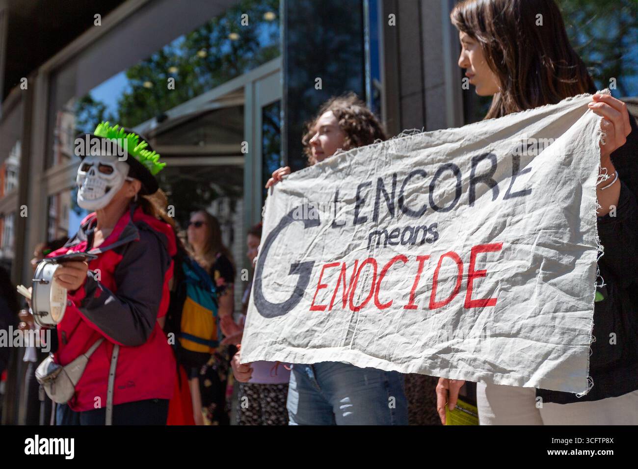 London, UK. Sunday 4 June 2023. A solidarity demonstration took place ...