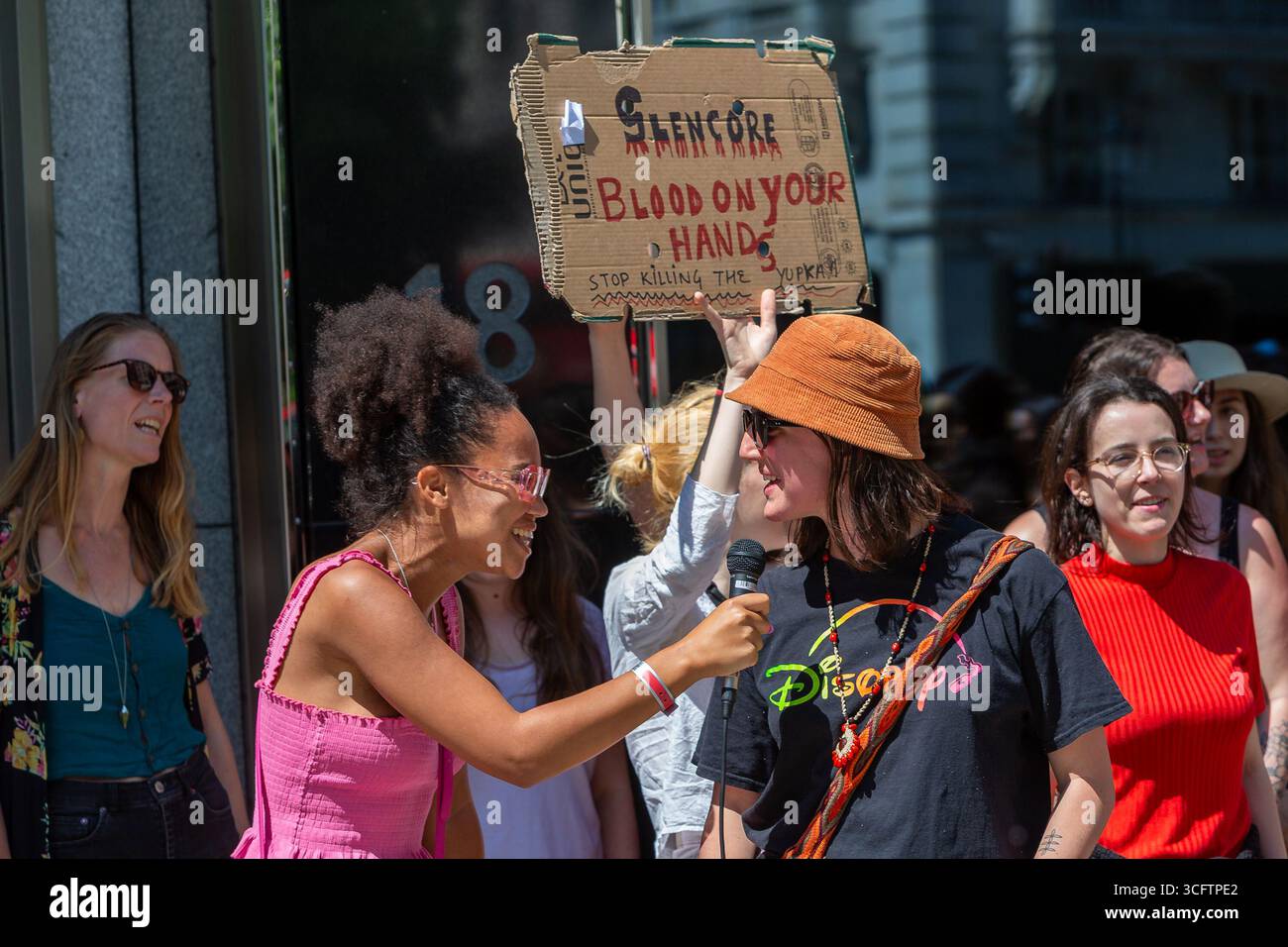 London, UK. Sunday 4 June 2023. A solidarity demonstration took place ...