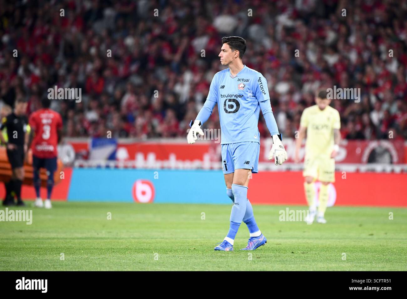 01 Berke OZER (losc) during the Ligue 1 McDonald's match between Lille ...