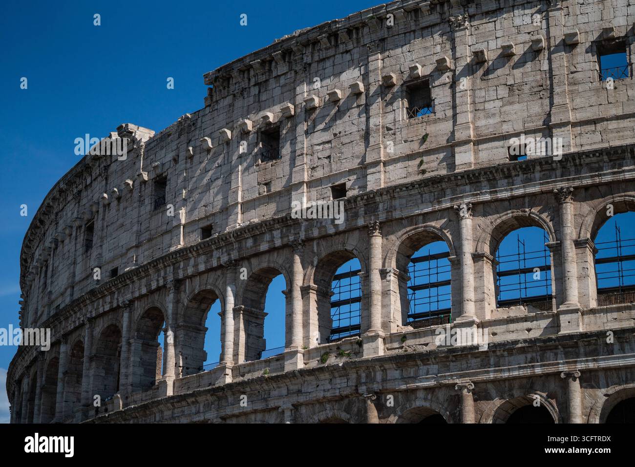 Daily Life in Rome A general view showing the colosseum on May 12, 2025 ...