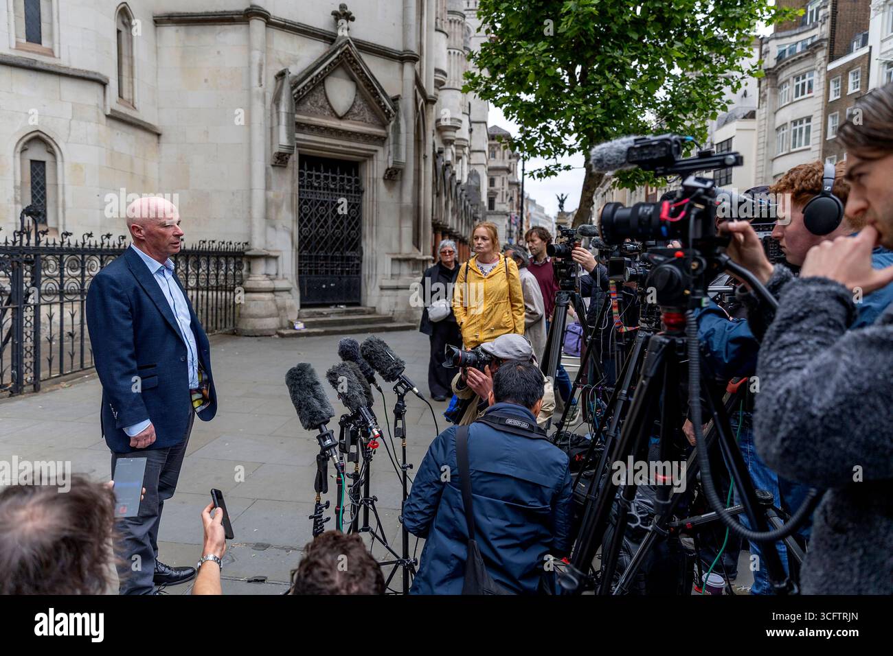 Royal Courts of Justice, London, UK – Thursday 15 May 2025 Lucy ...