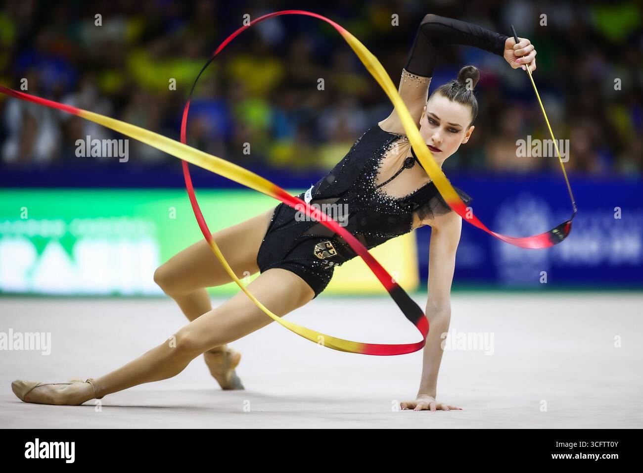 Darja Varfolomeev (Germany) at apparatus finals; 41st FIG Rhythmic ...