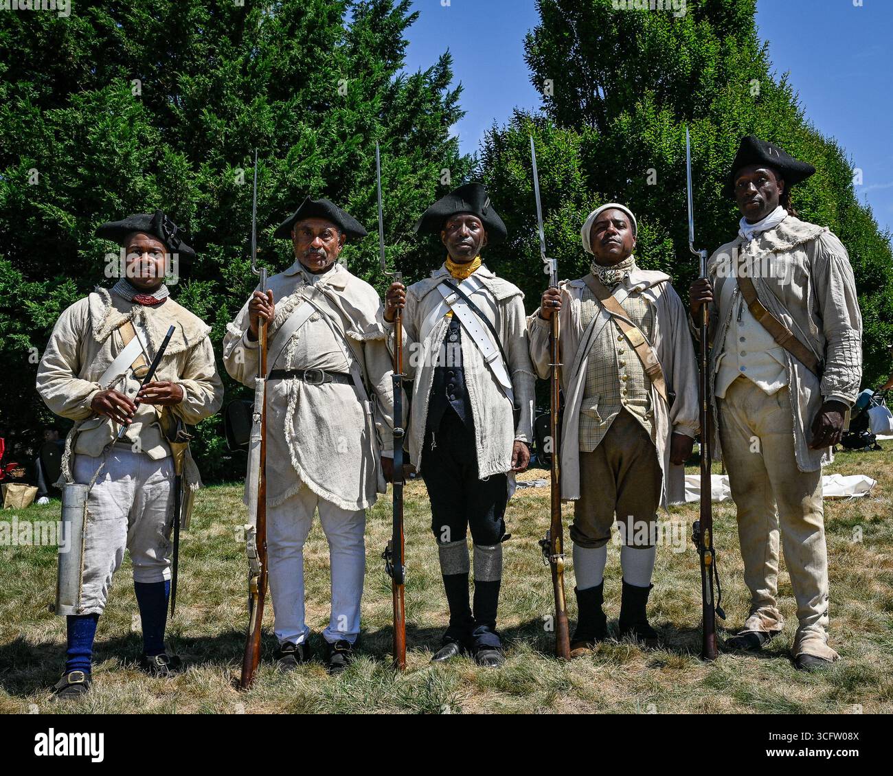 1st rhode island regiment of foot hi-res stock photography and images ...